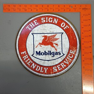 Mobilgas Signs Mobil Sign for Garage Decor for Men Gifts for Husband ...