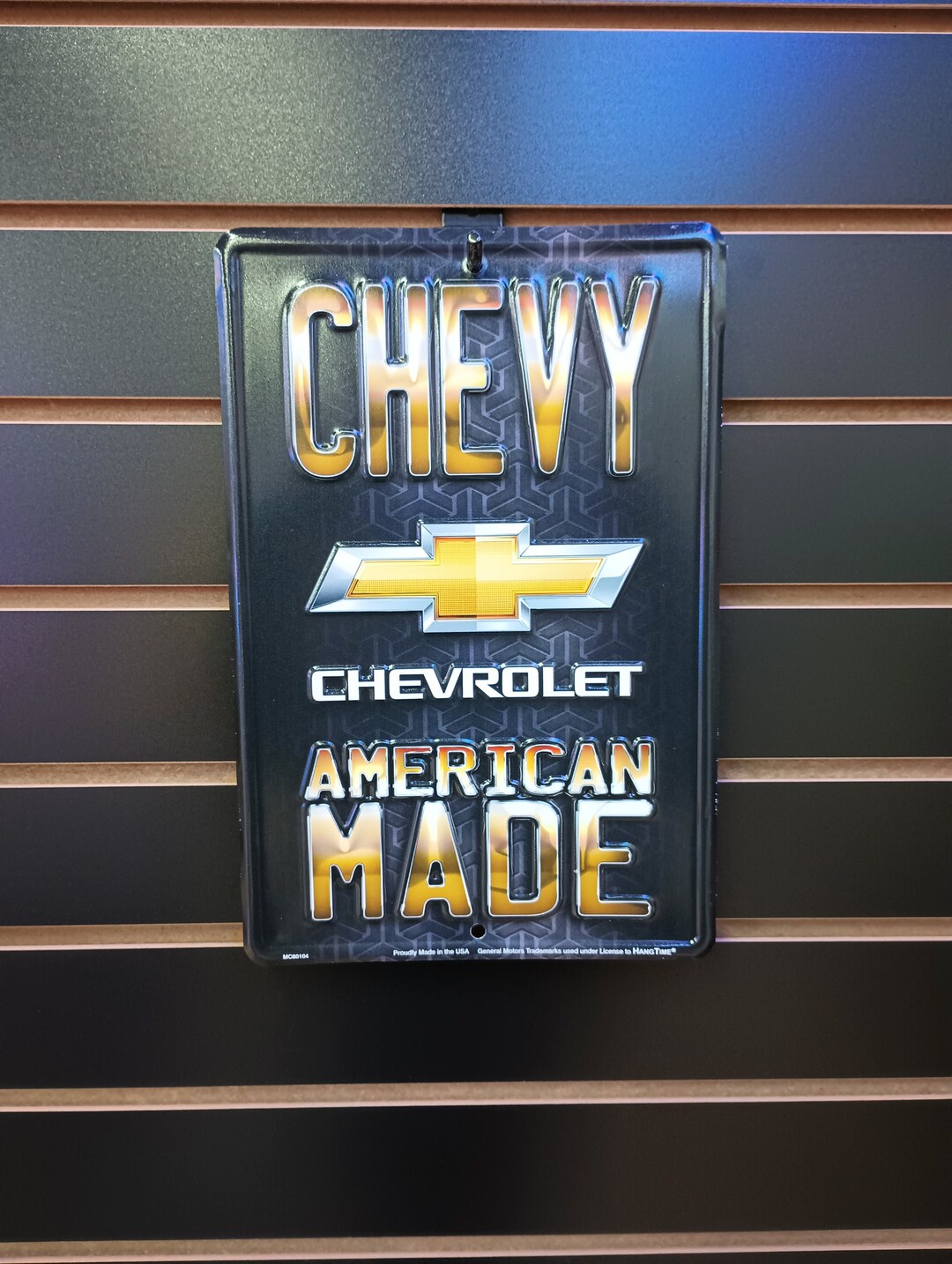 Chevy Signs Chevrolet American Made Sign for Garage Decor for Men ...