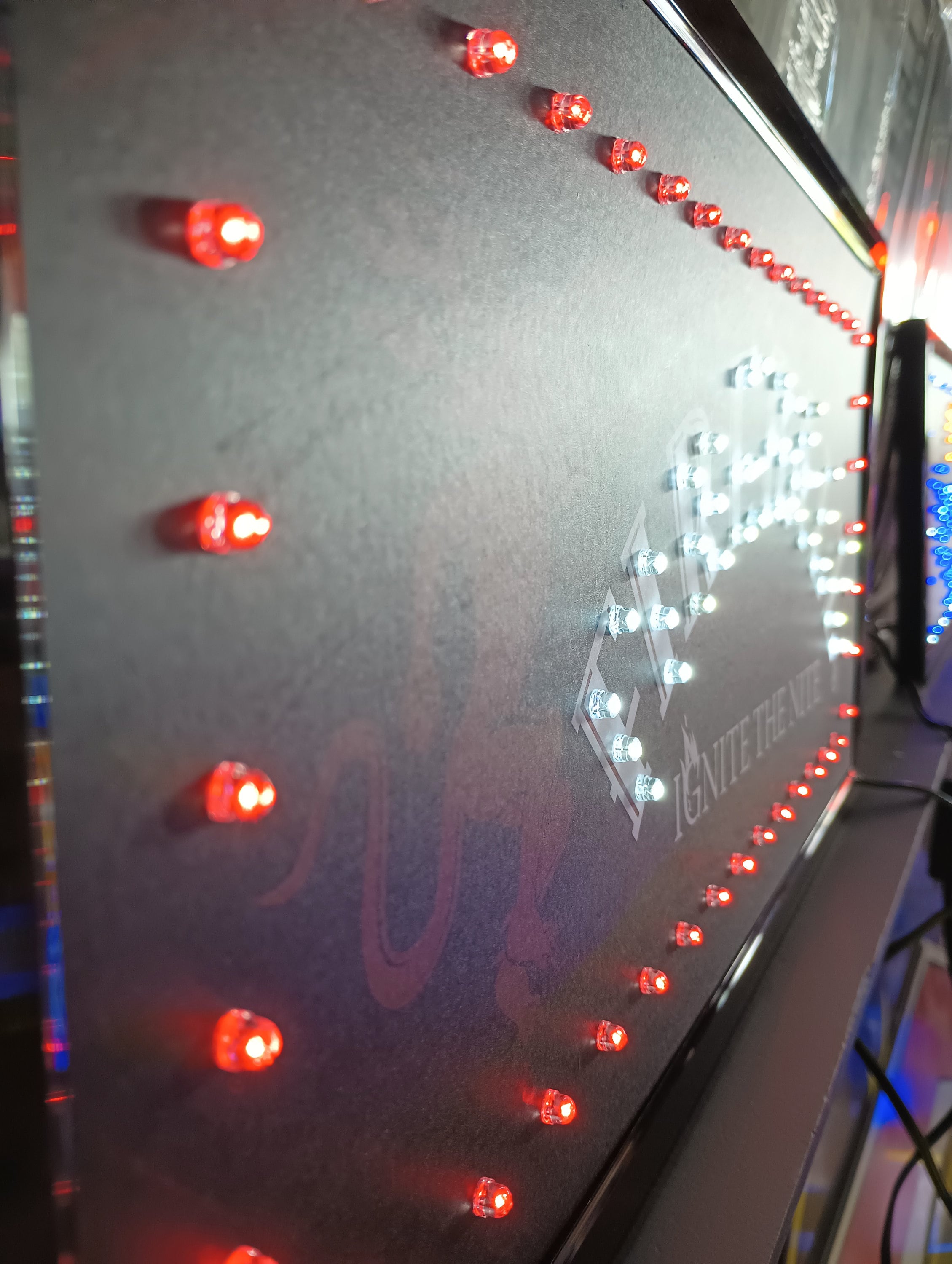 Fireball Whisky LED Sign Fireball Dragonman Ignite the Nite - Etsy