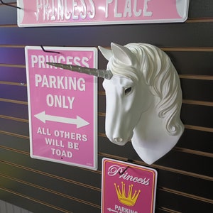 Princess Signs Pink Pastel Girls Bedroom Decor Street Signs Pretty ...