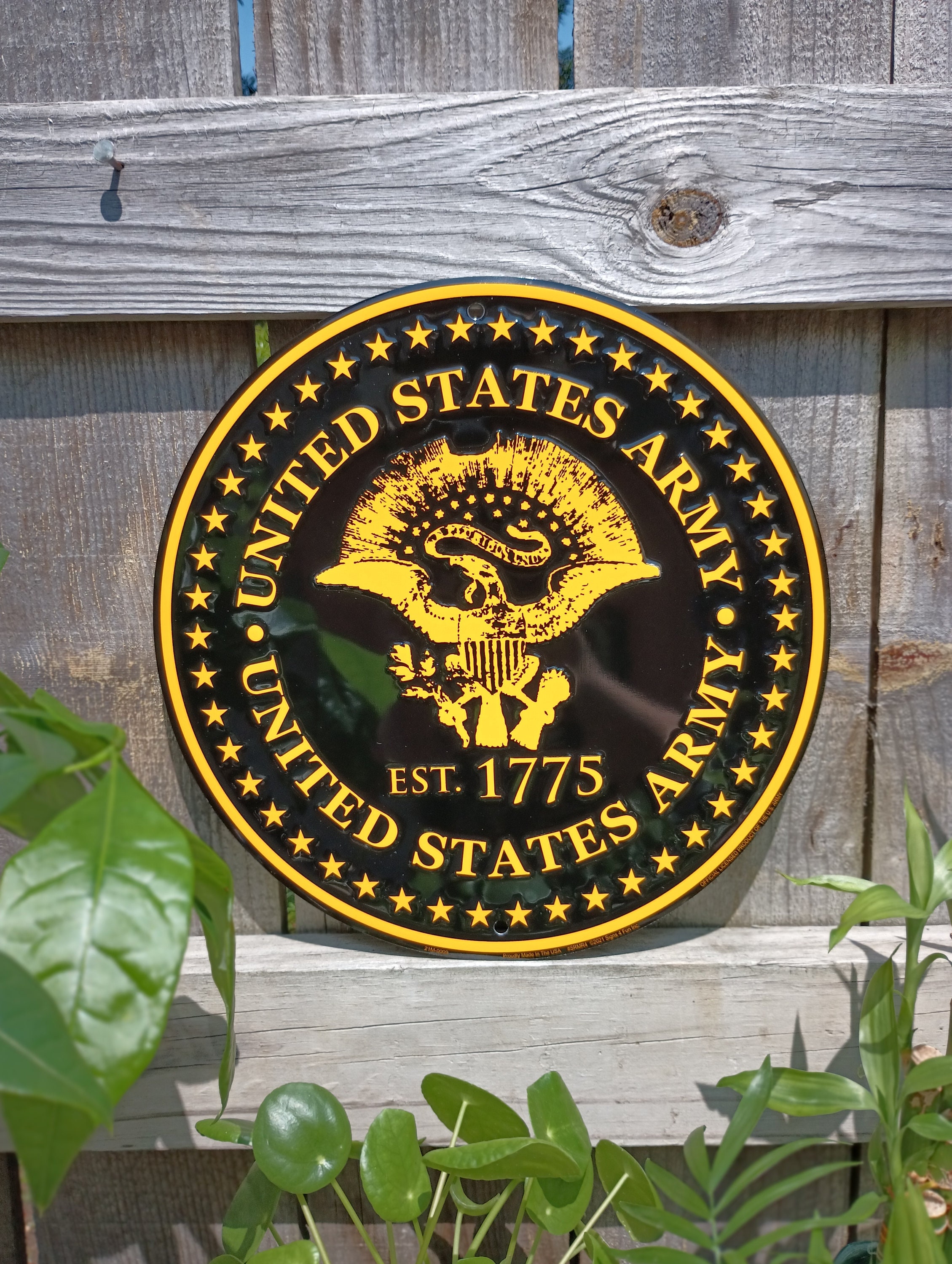 12 US Army Tin Metal Sign United States Army Signs - Etsy