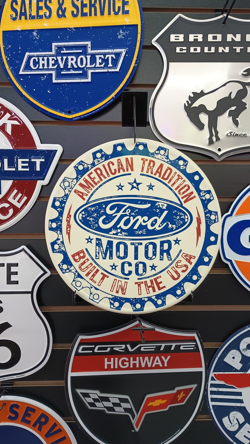 Ford Signs Metal Garage Signs for Men Retro Garage Signs for - Etsy