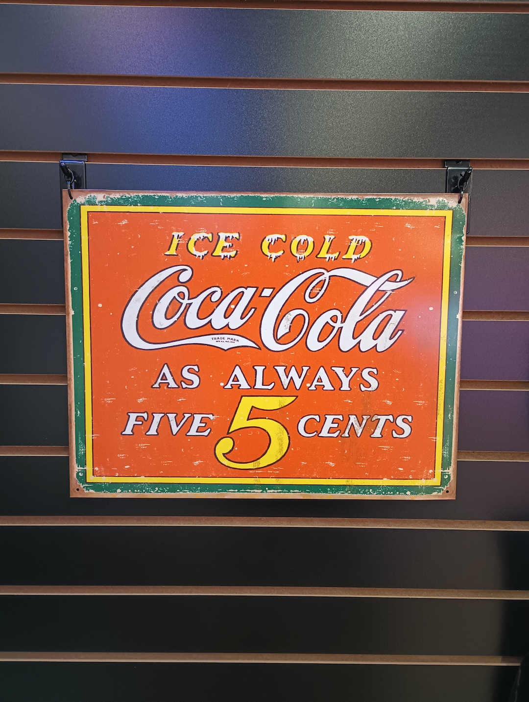 Coca Cola Signs Bar Signs Metal Signs for Restaurant Decor Diner Decor ...