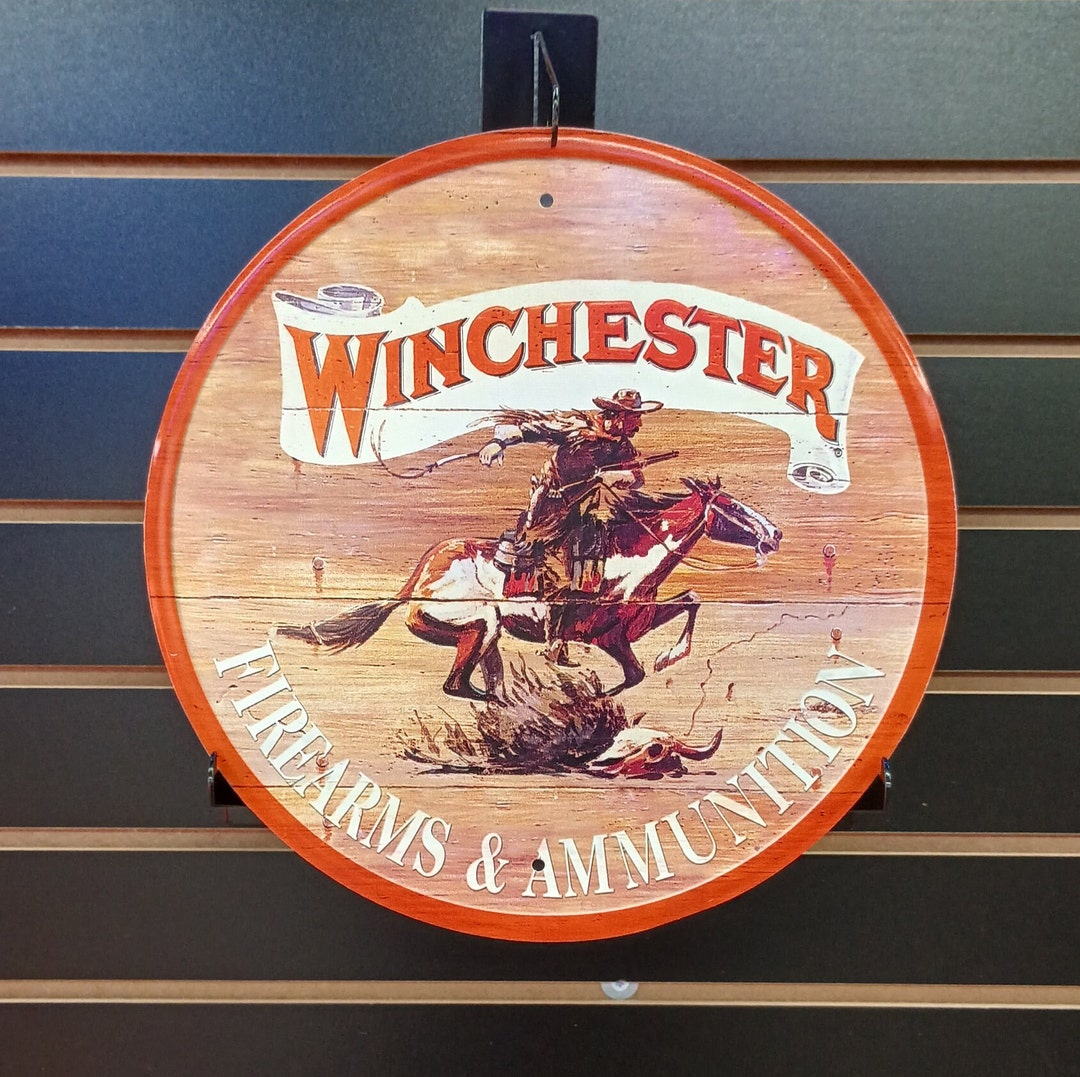 Winchester Express Firearms Sign Ammunition Signs 2A Signs for Garage ...