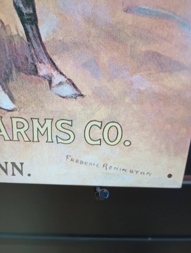 Marlin Cowboy on Horse Metal Sign Marlin 22 Rifle Gun Signs - Etsy