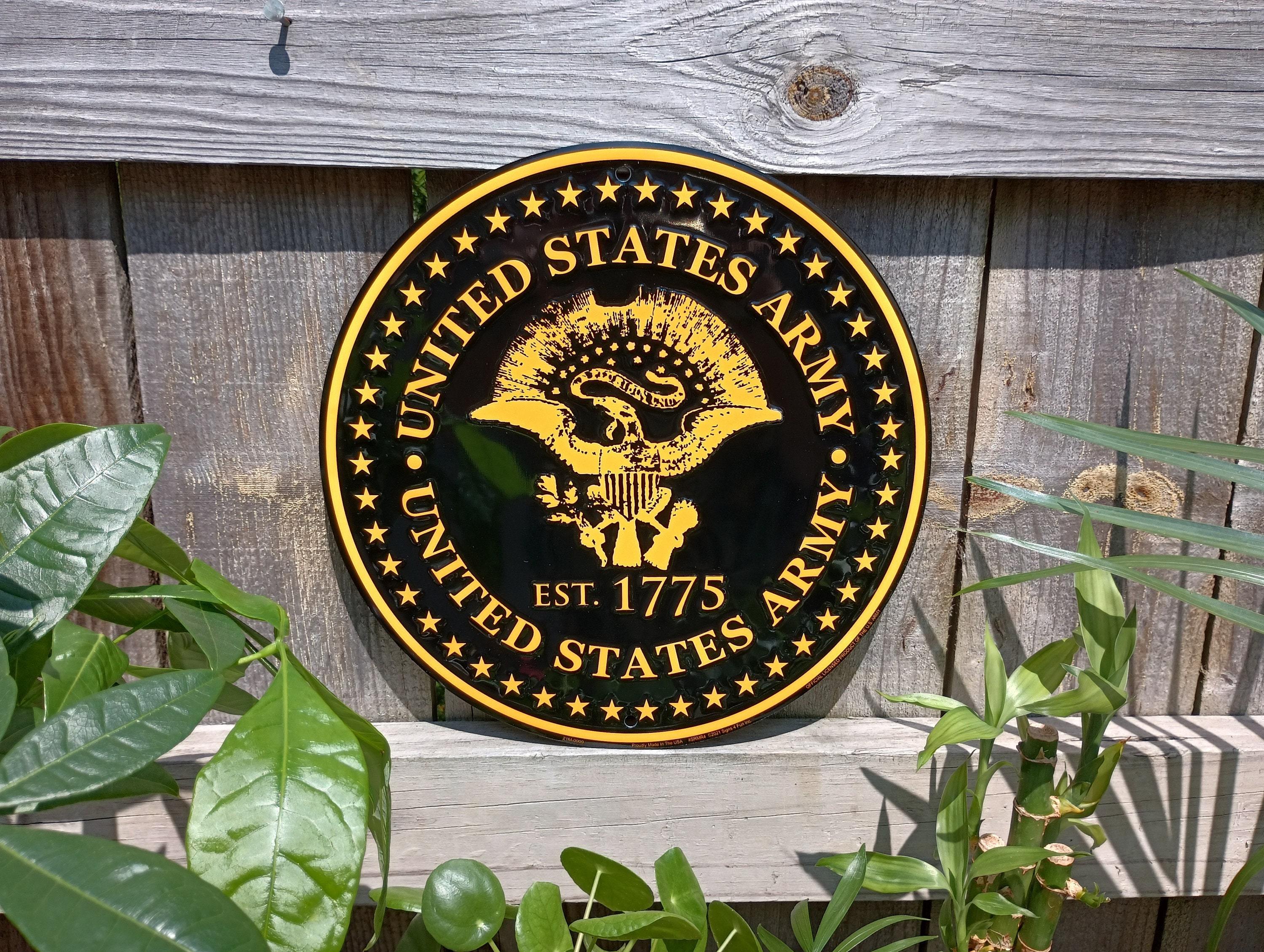 12 US Army Tin Metal Sign United States Army Signs - Etsy