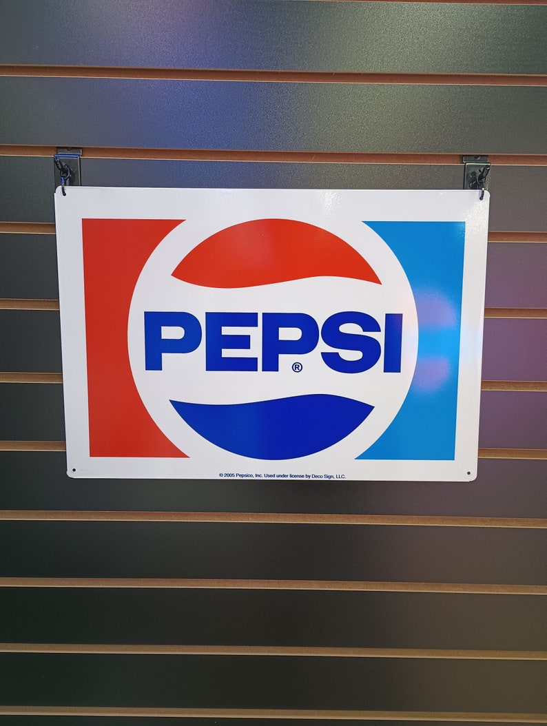 Pepsi Signs Pepsi Cola 1970 Logo Metal Signs for Bar Area Bar - Etsy