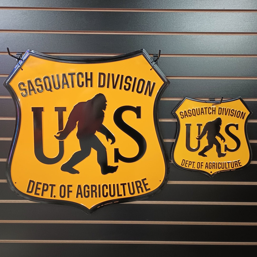 SMALL Sasquatch Sign 12 Cabin Decor Sasquatch Party Decor Gifts for ...