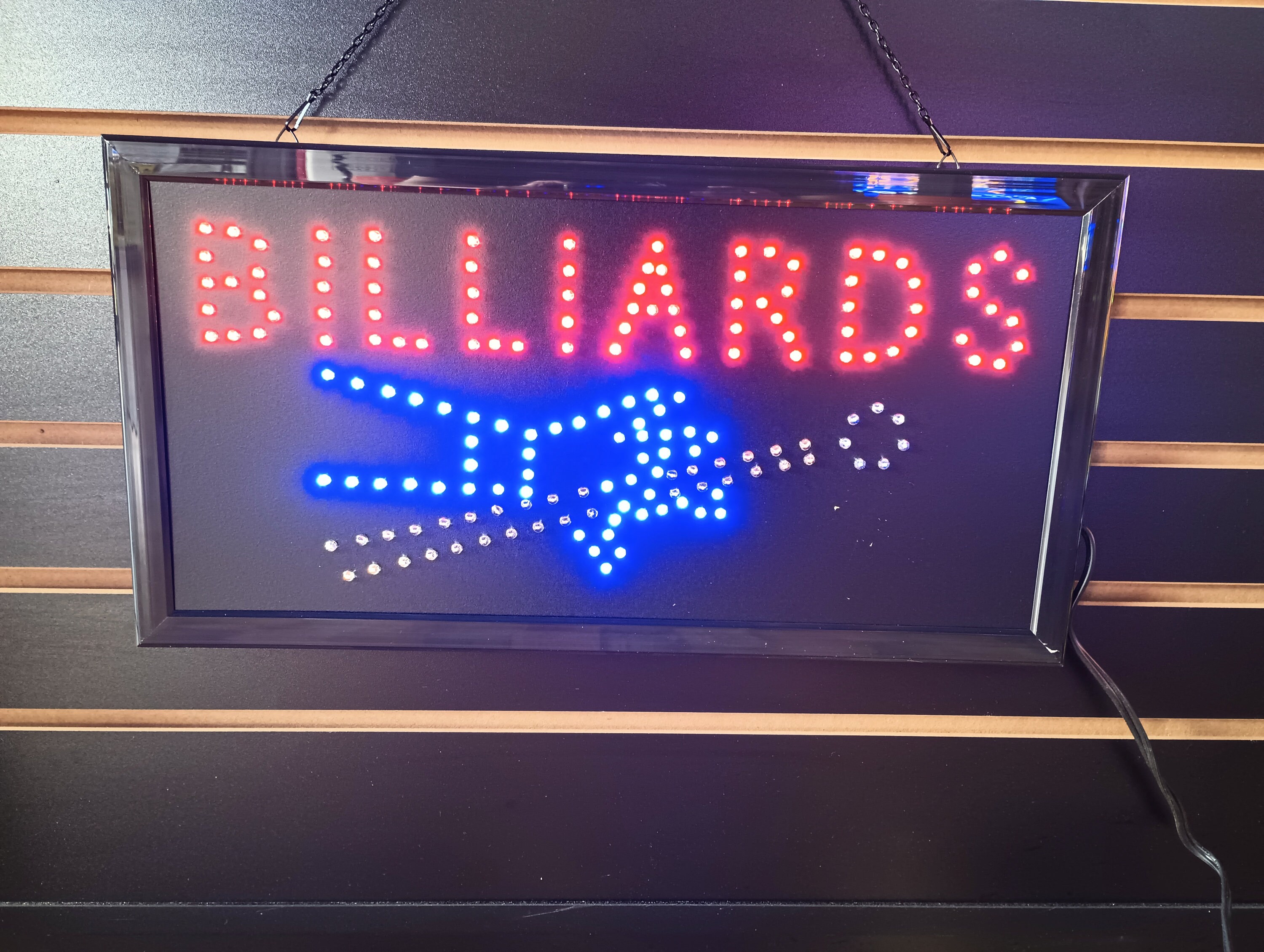 Animated Billiards LED Sign Home Bar Wall Decorations Light up - Etsy