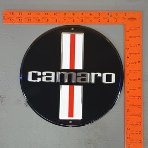 Chevy Camaro Signs Chevrolet Camaro Sign for Garage Decor for Men Gifts ...