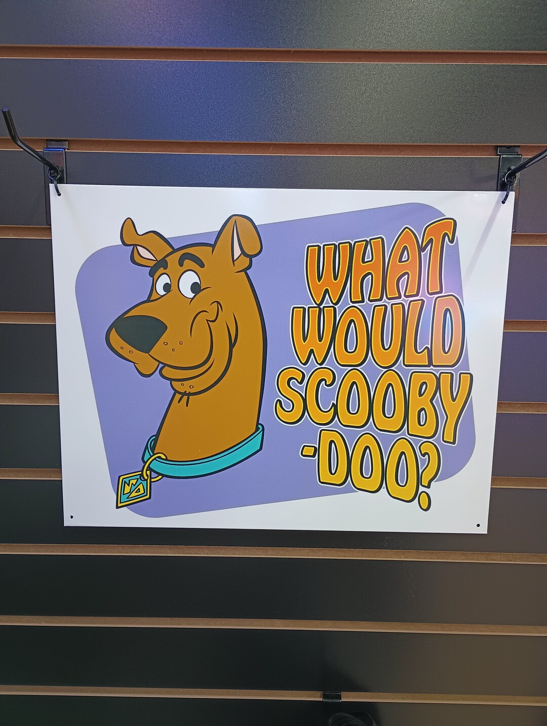 Scooby Doo Signs Kids Room Decor Cartoon Memorabilia Scooby Doo Kids ...