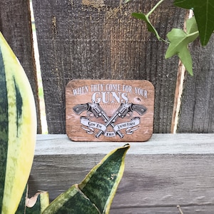 Gun Magnet Refrigerator Magnets Garage Fridge Magnet Garage Decor for ...