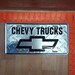 Chevy Trucks Vanity Plate Chevrolet Truck License Plates Automobilia ...