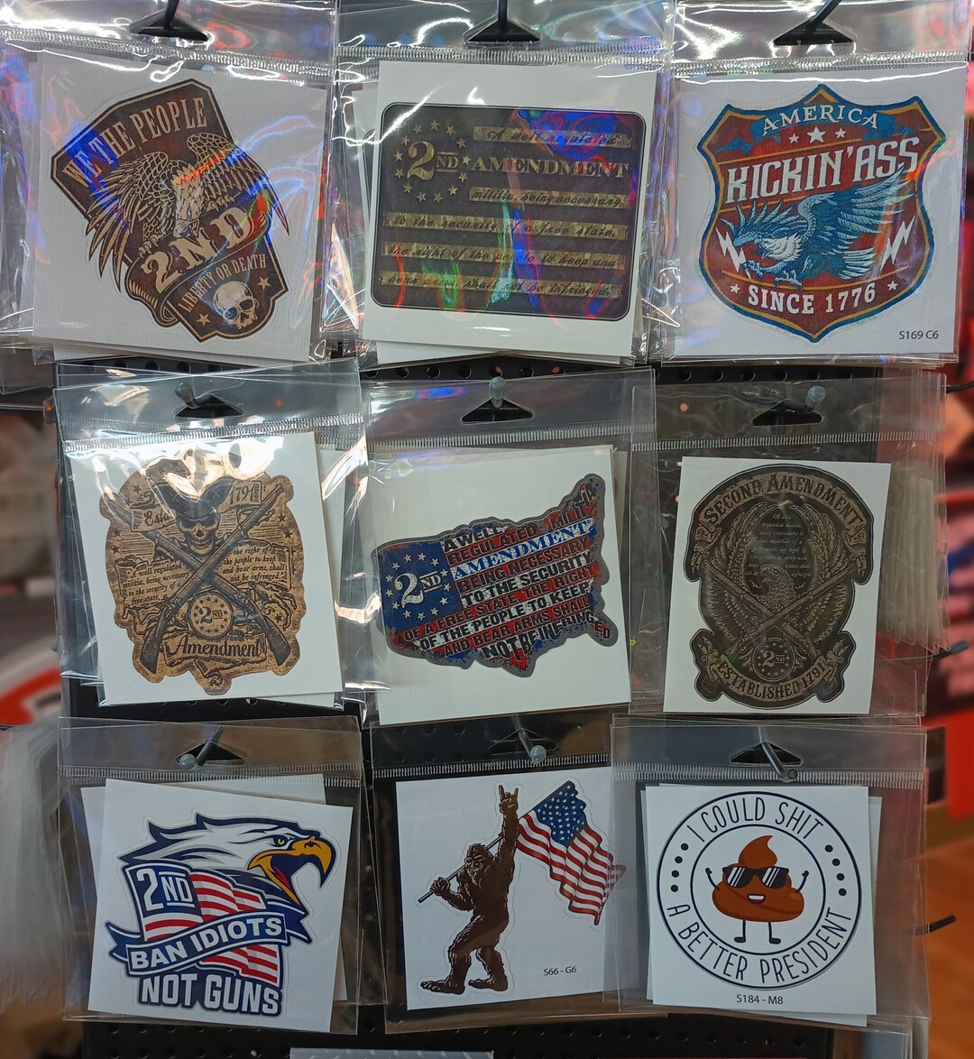 YOU PICK 5 Stickers Funny Stickers Adult Stocking Stuffers Patriotic Laptop Sticker 2nd ...