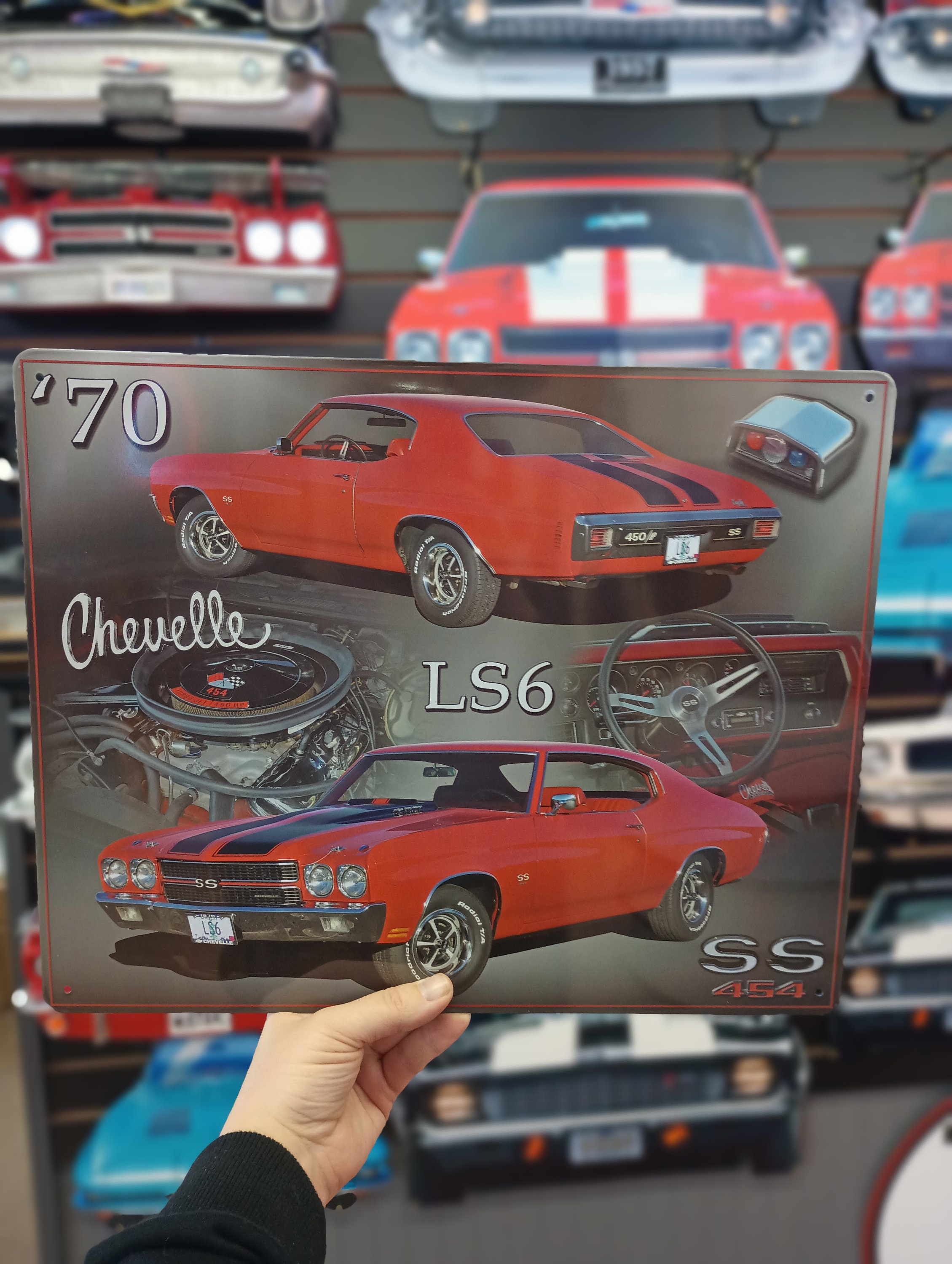 1970 Chevelle LS6 SS 454 Metal Sign Chevy Chevelle Signs 70 - Etsy