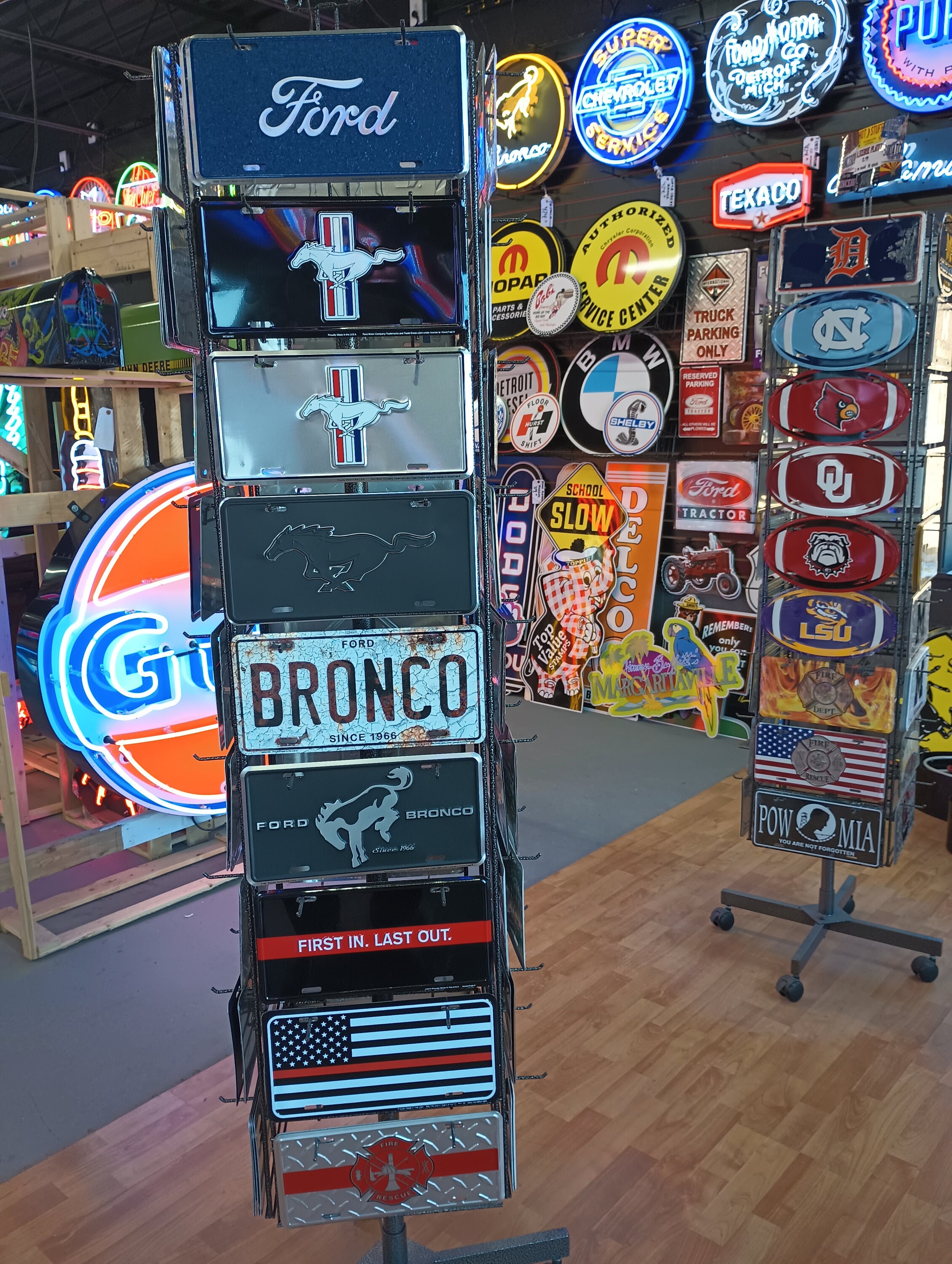 Ford Bronco Vanity Plate Ford License Plates Automobilia - Etsy