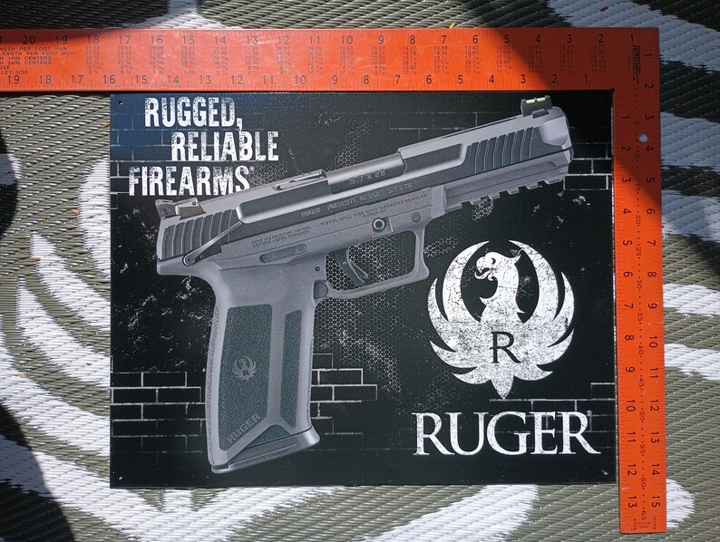 Ruger Firearms Sign Gun Signs Garage Signs for Men Man Cave - Etsy