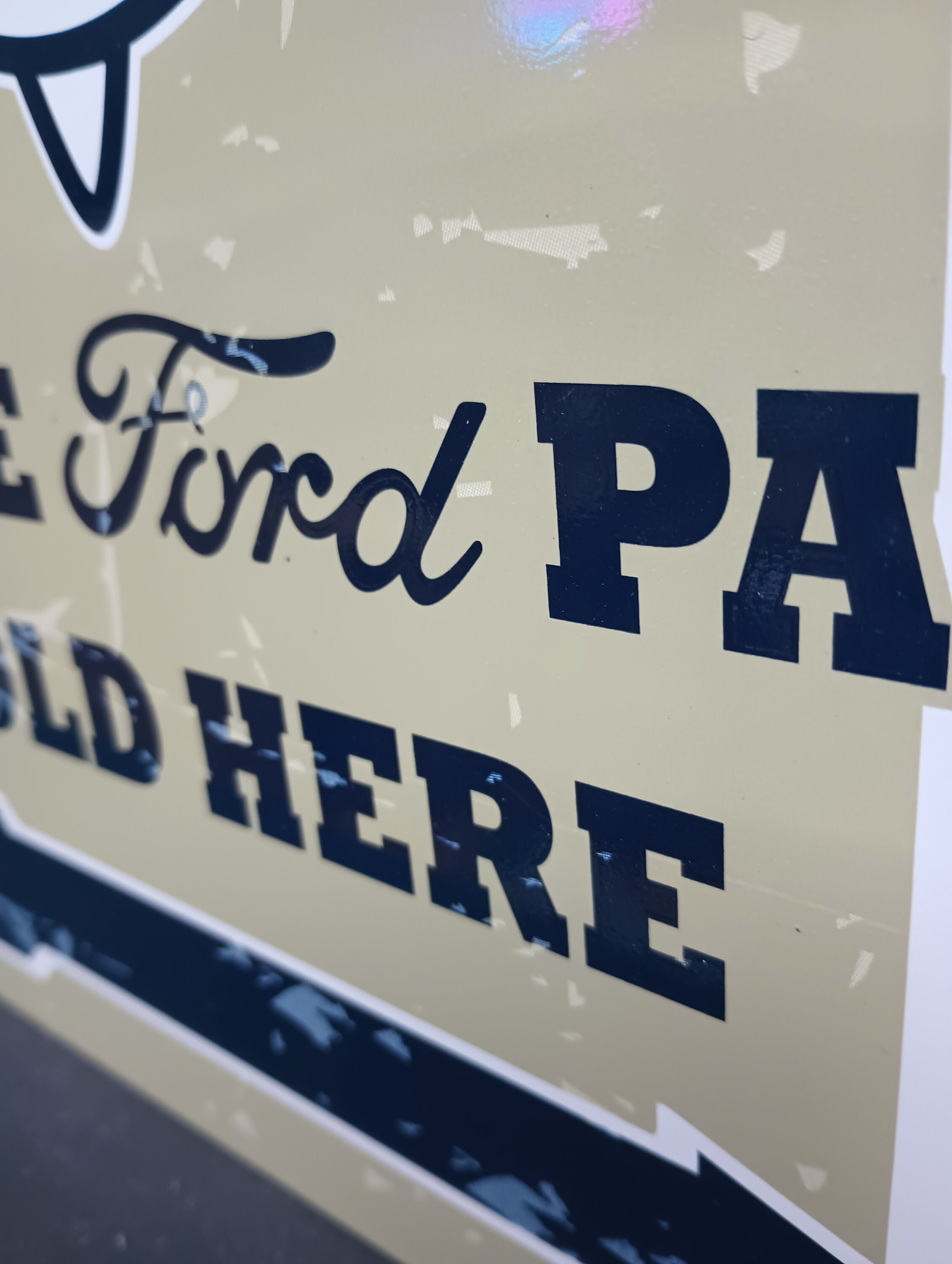 Ford V8 Rustic Metal Sign Ford V8 Signs Ford Automobilia - Etsy