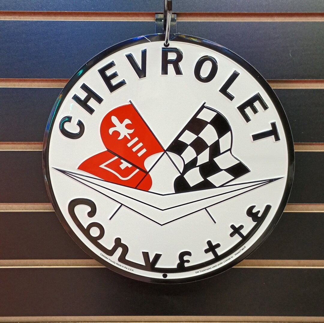 Chevy Corvette Signs Chevrolet Sign for Garage Gifts for Husband Gifts ...