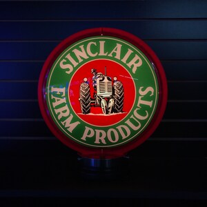 Sinclair Farm Products Gas Pump Globe WITH OR WITHOUT Light Base ...