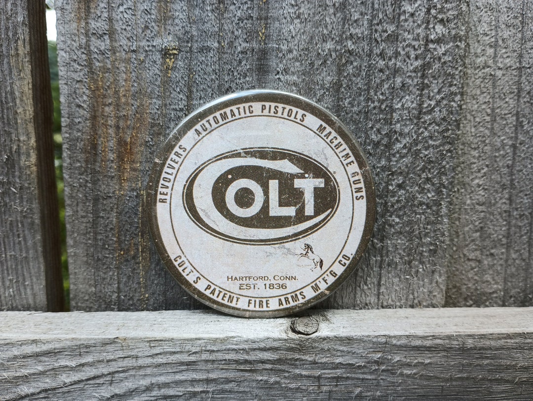 Colt Firearms Magnet Colt Gun Magnets Man Cave Fridge Magnet Garage ...