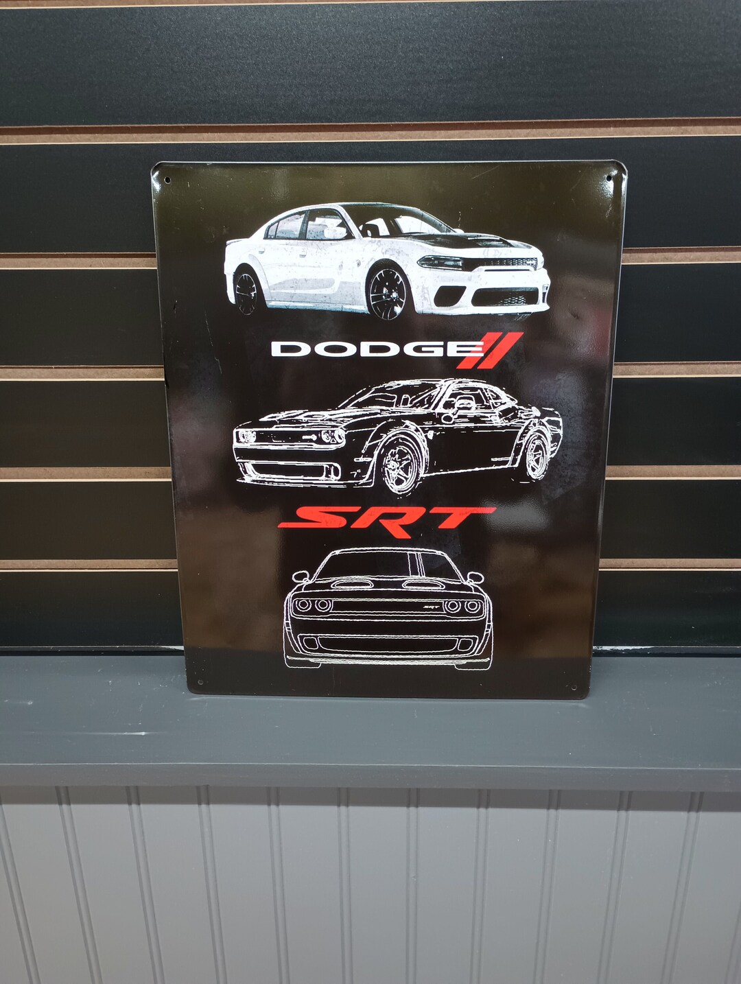 Dodge SRT Sign Metal Dodge SRT Signs Garage Decor for Men - Etsy
