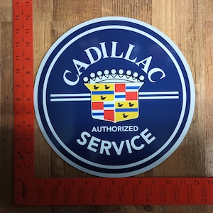 Cadillac Outdoor Garage Signs for Men Cadillac Signs General Motors ...