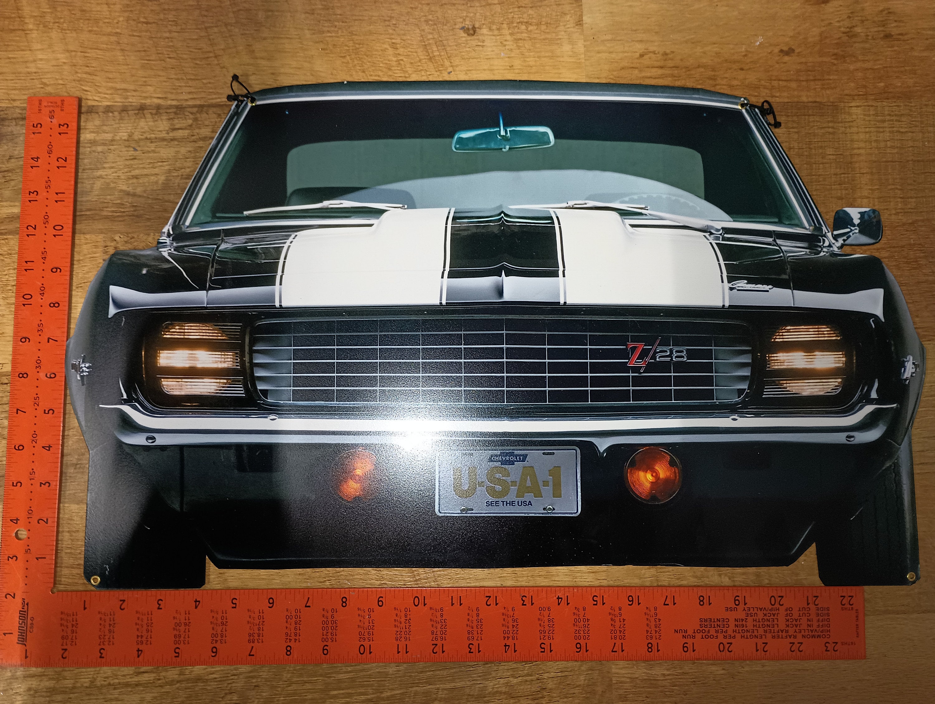 1969 Camaro Front Bumper Metal Sign Chevrolet Camaro Signs - Etsy