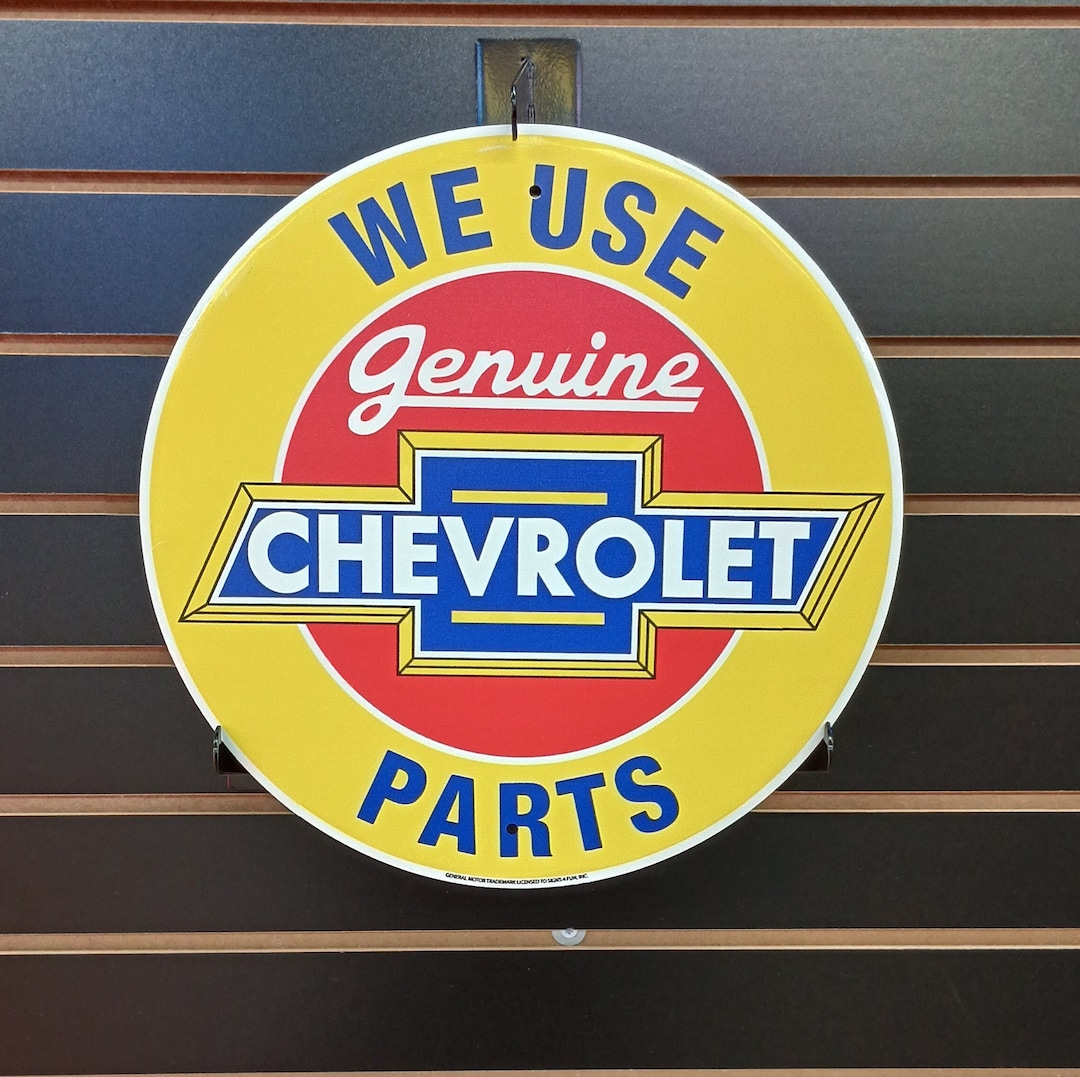 Genuine Chevy Parts Signs Chevrolet Sign for Garage Signs for Men ...