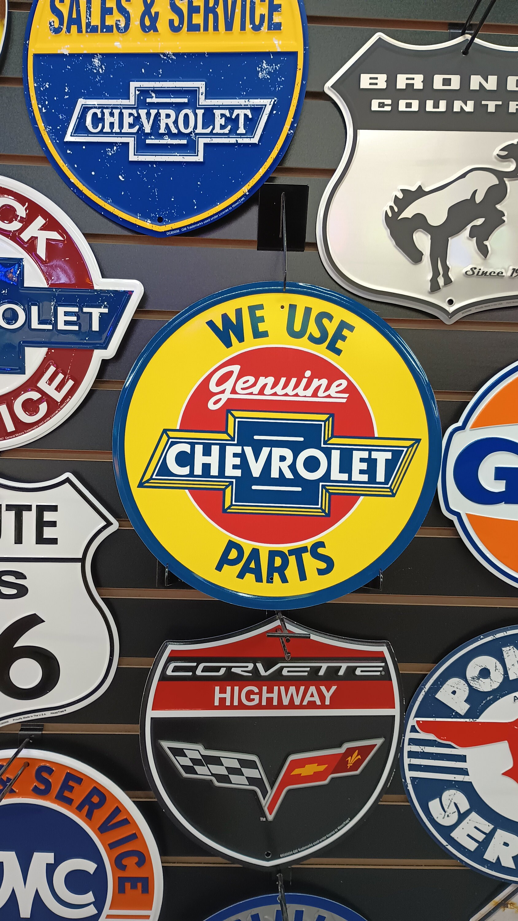 Chevy Signs Chevrolet Parts Sign for Garage Decor for Men - Etsy