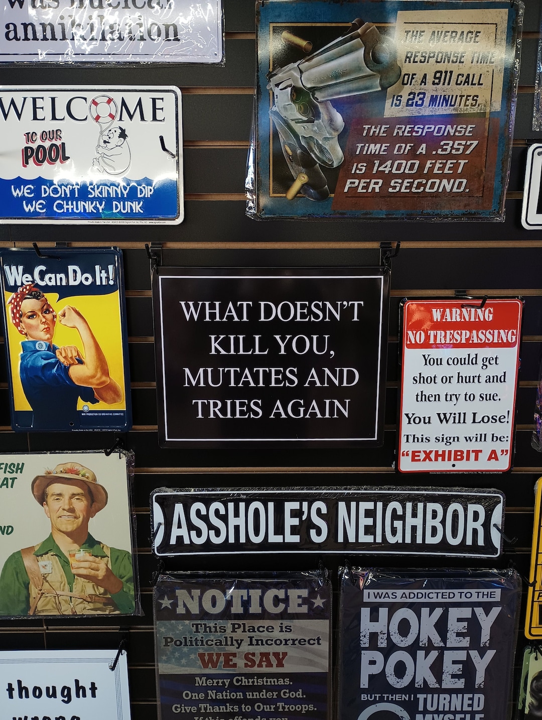 Funny Garage Signs Funny Gifts for Men Metal Signs Gag Gifts for Men ...