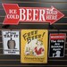 Funny Beer Signs for Bar Decor Bar Signs Metal Beer Sign Free Beer ...