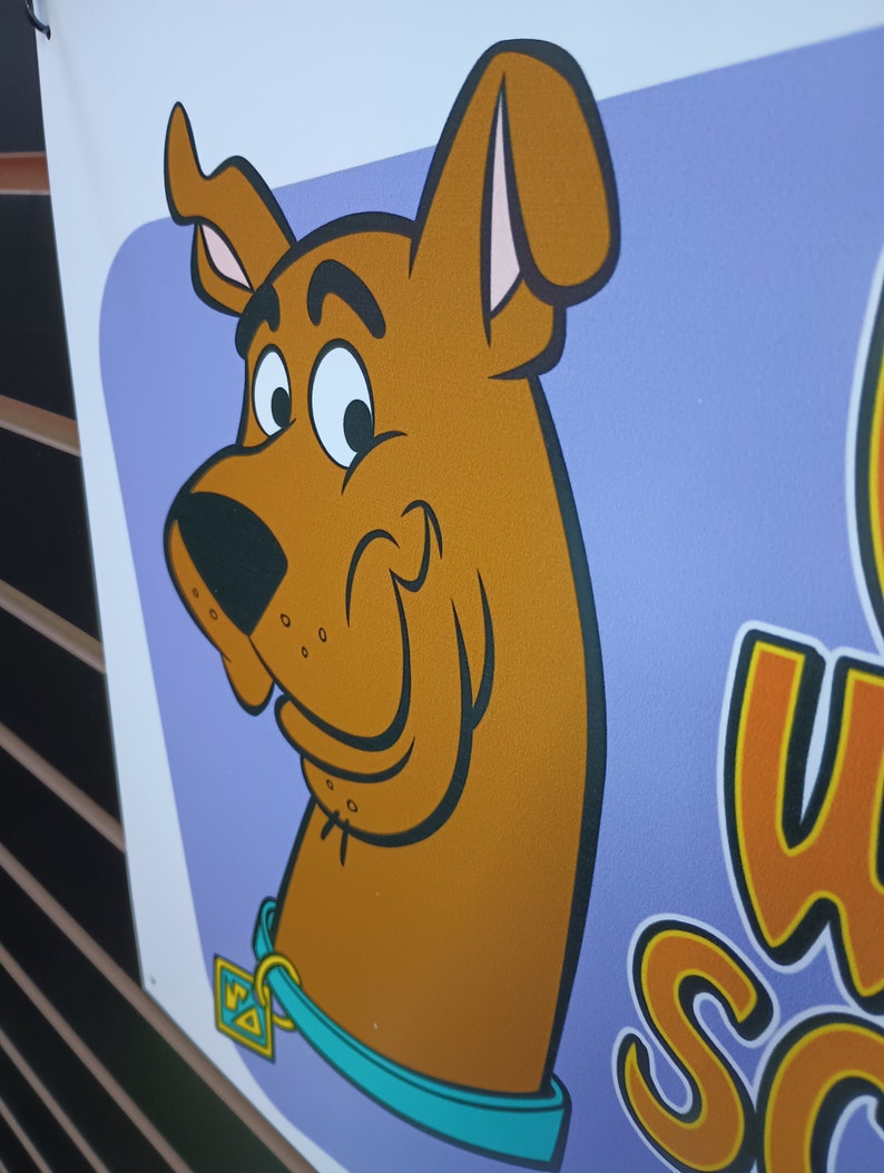 Scooby Doo Signs Kids Room Decor Cartoon Memorabilia Scooby - Etsy