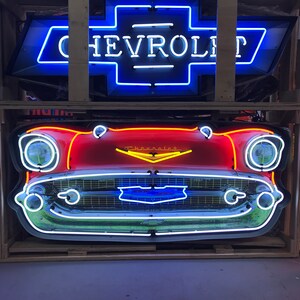 Chevrolet Only Garage Sign Chevy Signs Metal Garage Decor for Men Man ...