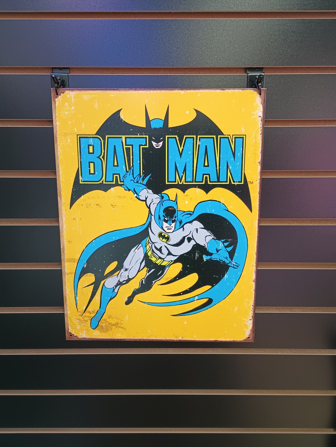 Batman Signs for Boys Room Super Hero Decor Kids Party Decor Gifts for ...