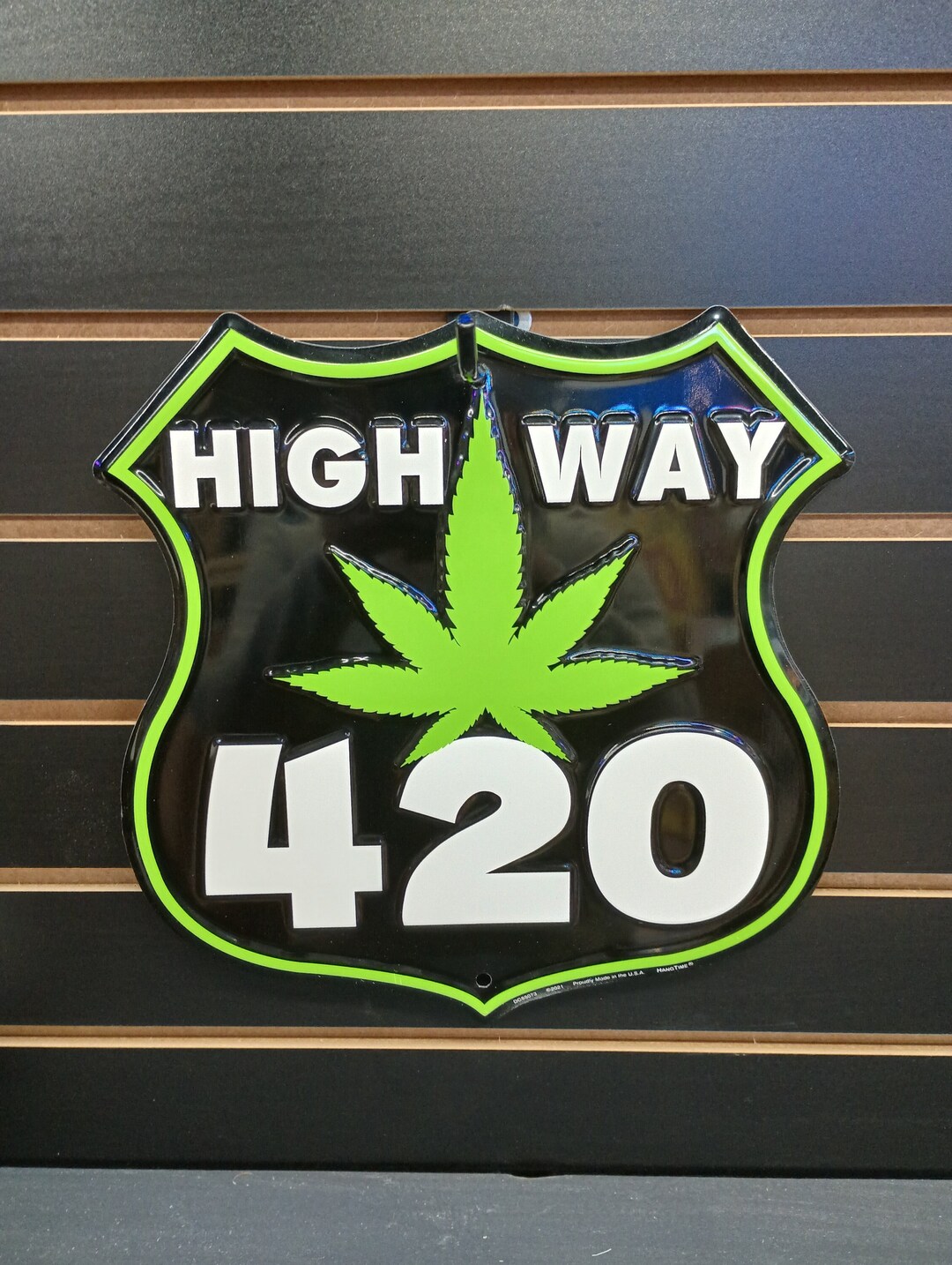 High Way 420 Shield Sign 420 Gifts for Pot Smokers Medical Marijuana ...