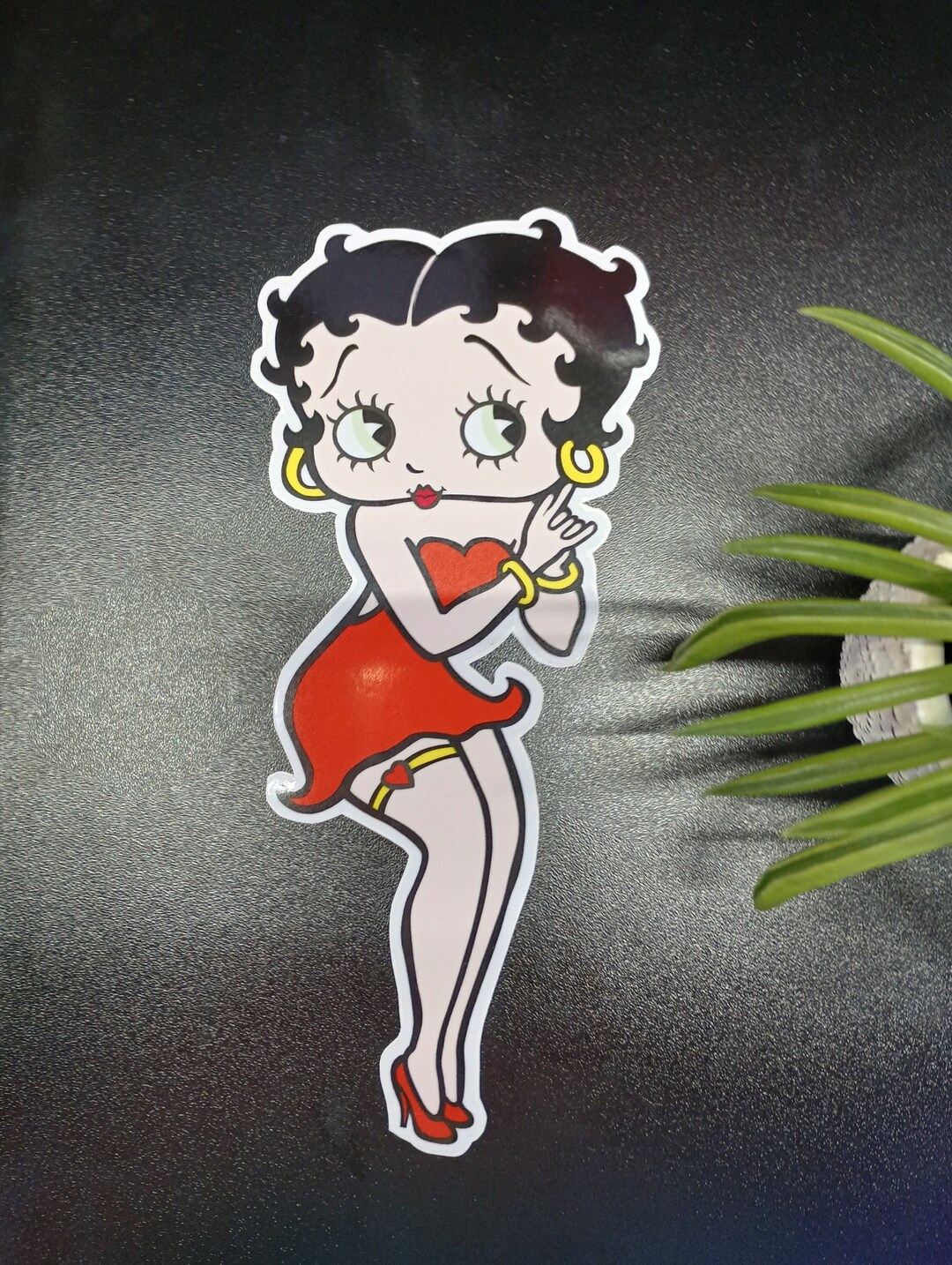 Betty Boop Decal 8.25 X 3.75 Vinyl Stickers Betty Boop Memorabilia ...