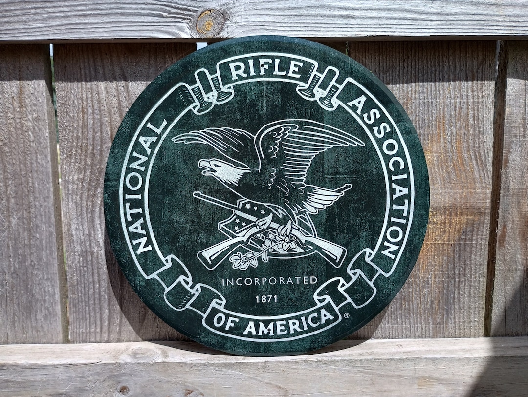NRA Metal Sign National Rifle Association Gun Signs Garage Decor for ...