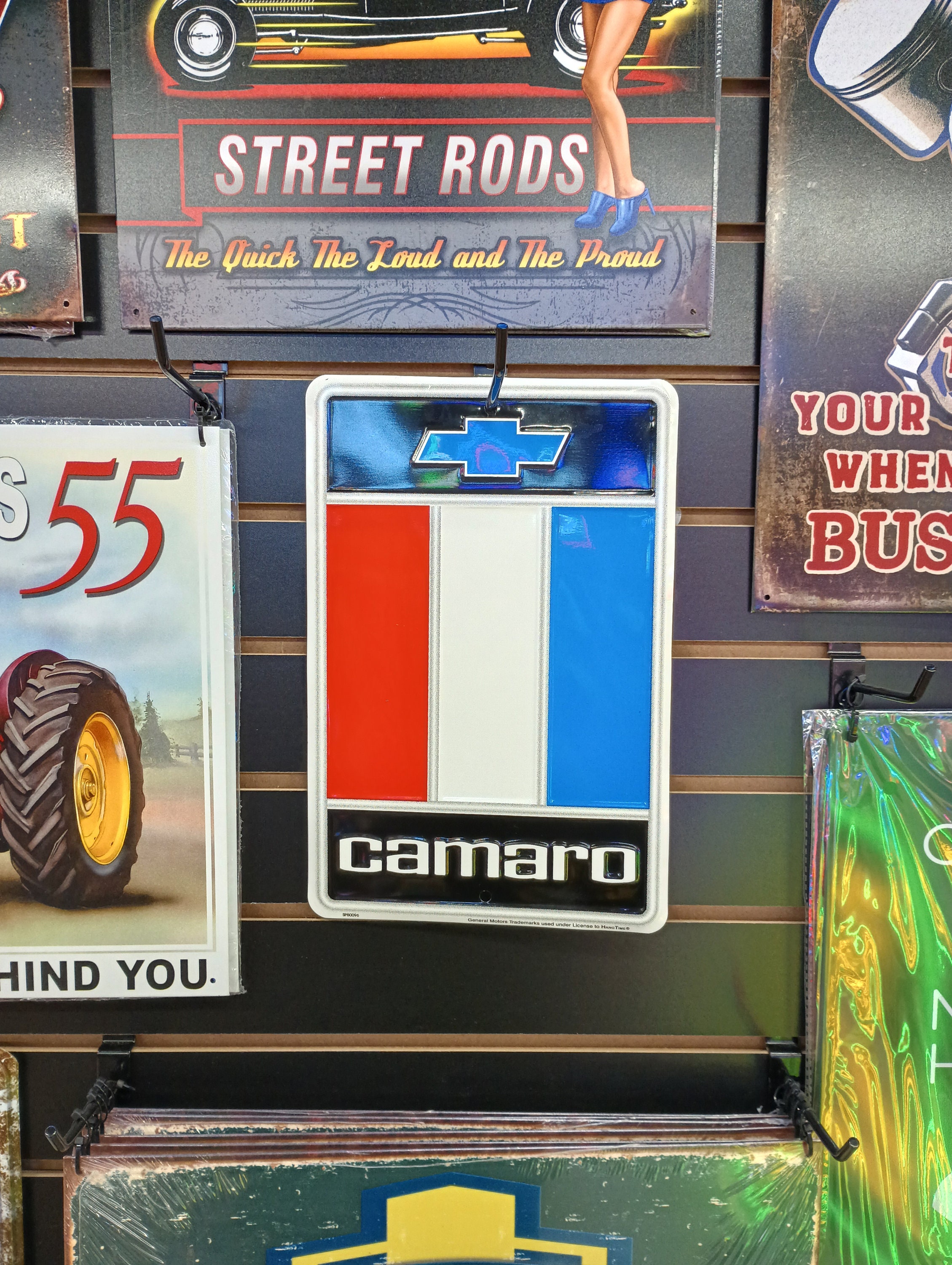 Chevy Camaro Sign for Garage Decor for Men Chevrolet - Etsy