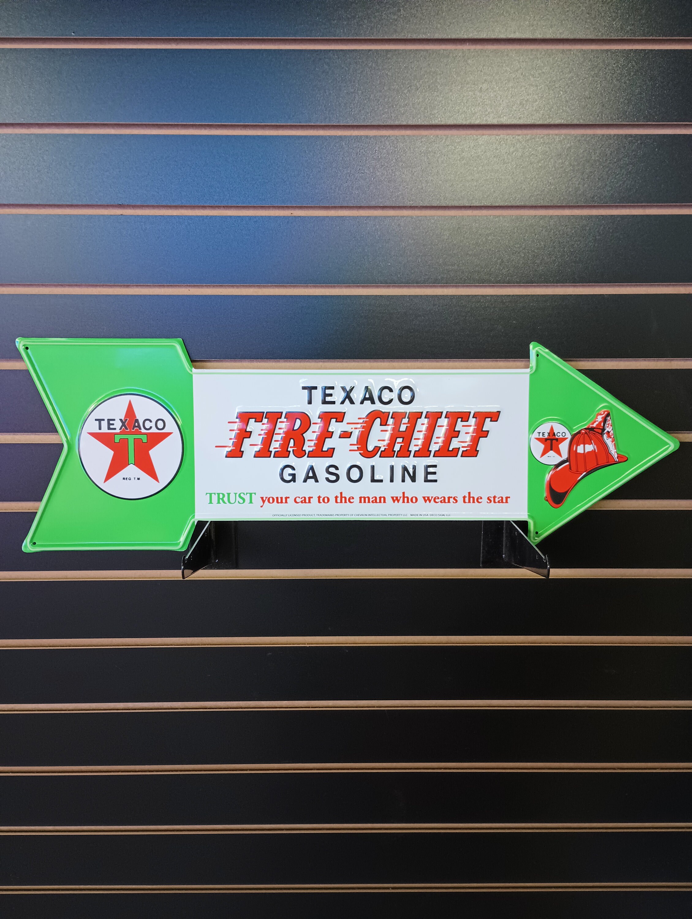 Texaco Gas Signs Texaco Fire Chief Arrow Signs for Garage - Etsy