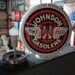 Johnson Gas Pump Globe WITH OR WITHOUT Light Base Johnson Time Tells ...