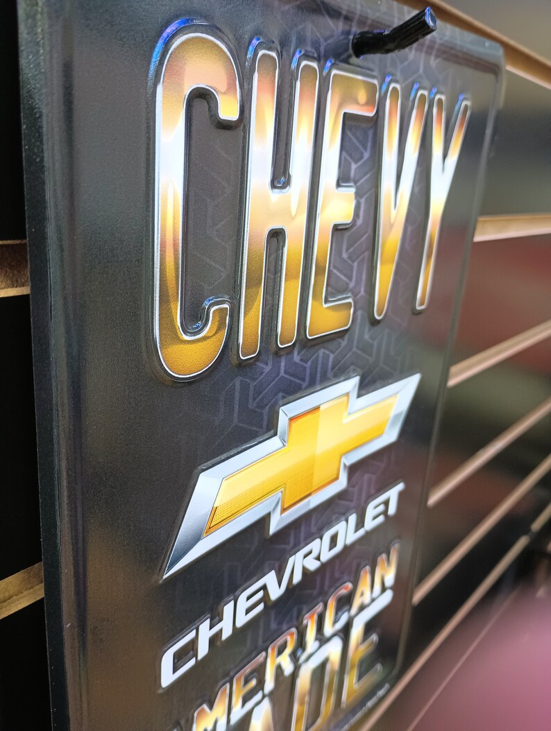 Chevy Signs Chevrolet American Made Sign for Garage Decor for - Etsy