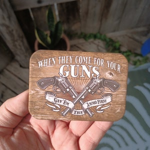 Gun Magnet Refrigerator Magnets Garage Fridge Magnet Garage Decor for ...