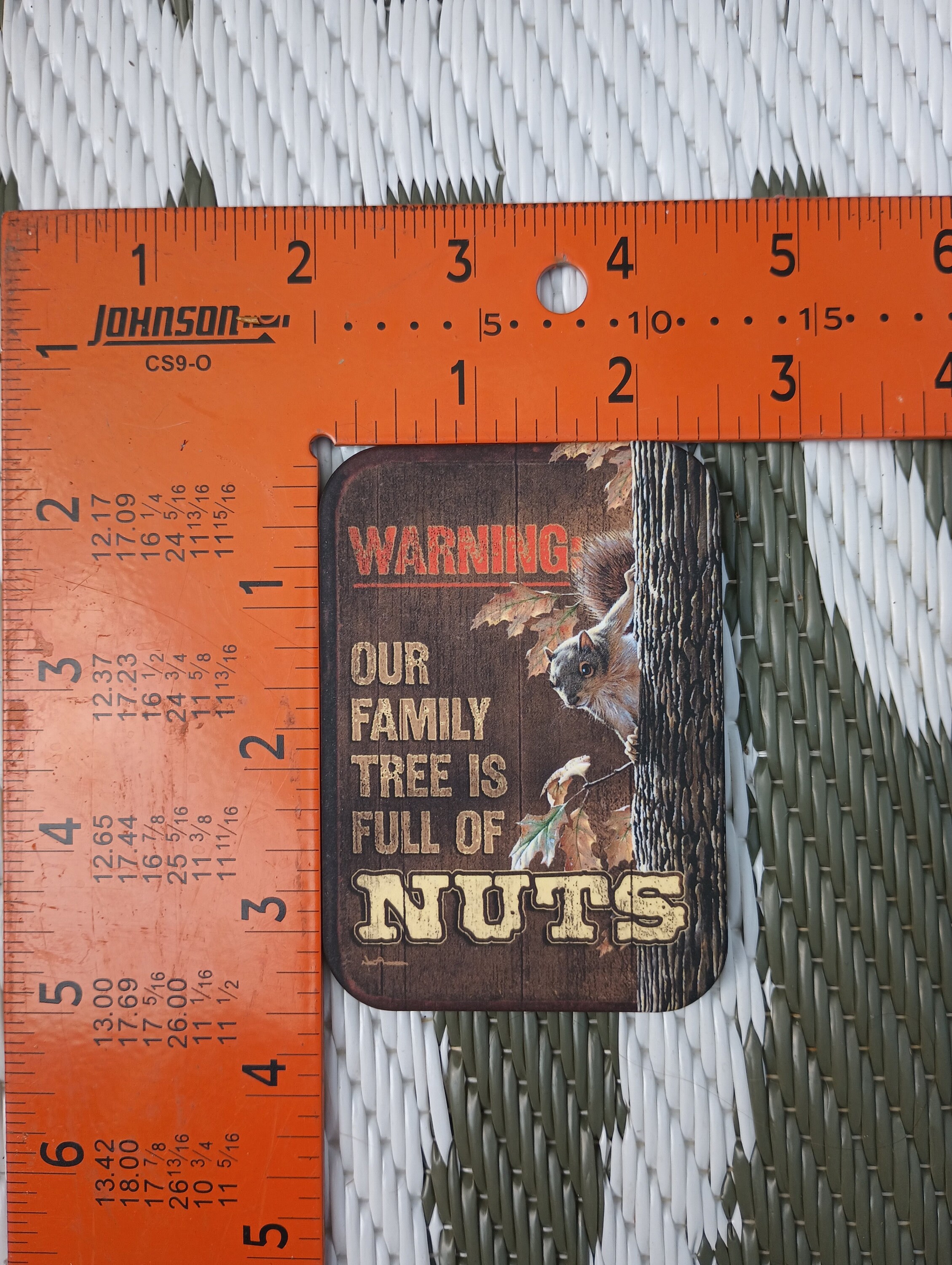 Funny Magnets Warning Our Family Tree is Full of Nuts - Etsy
