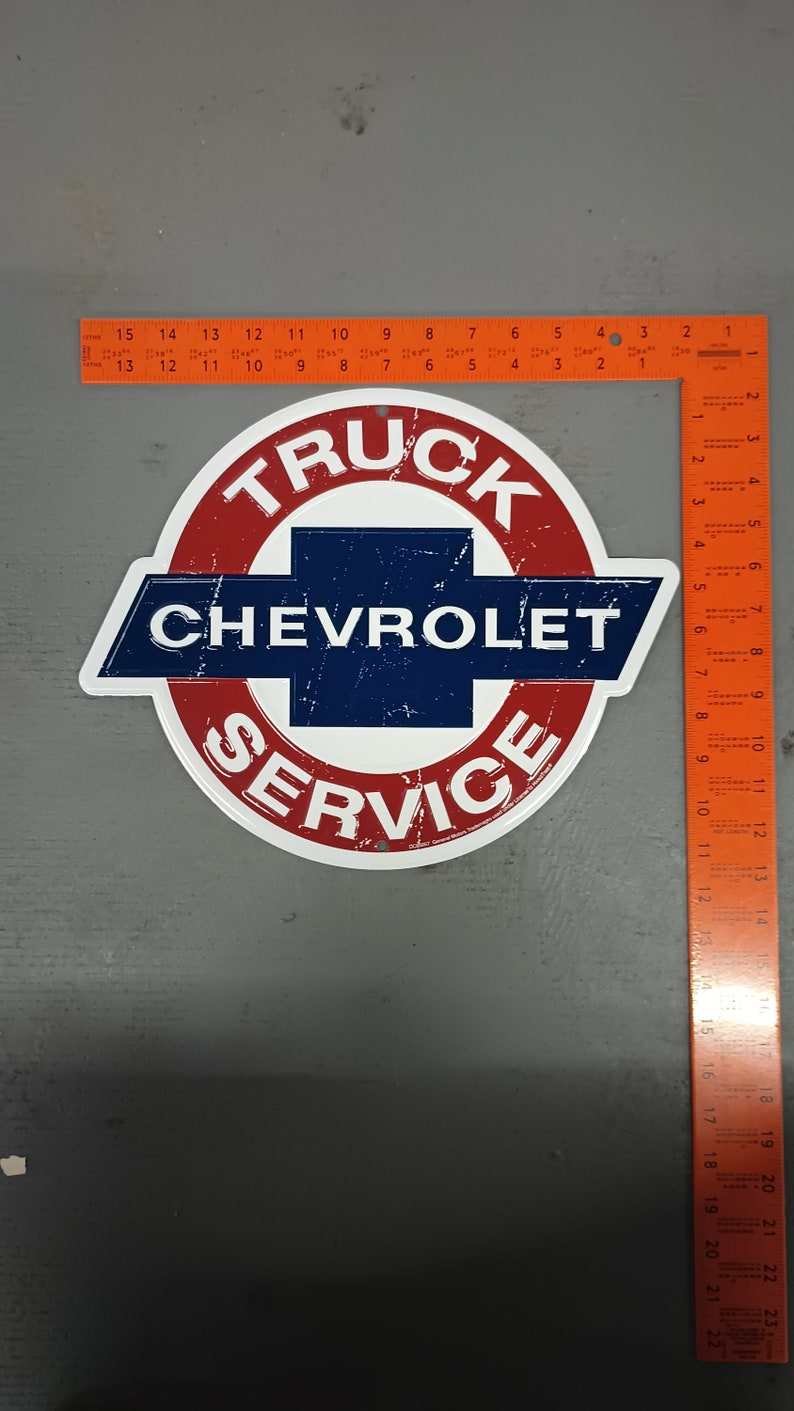 Chevrolet Truck Service Sign Chevy Signs for Garage Decor for - Etsy