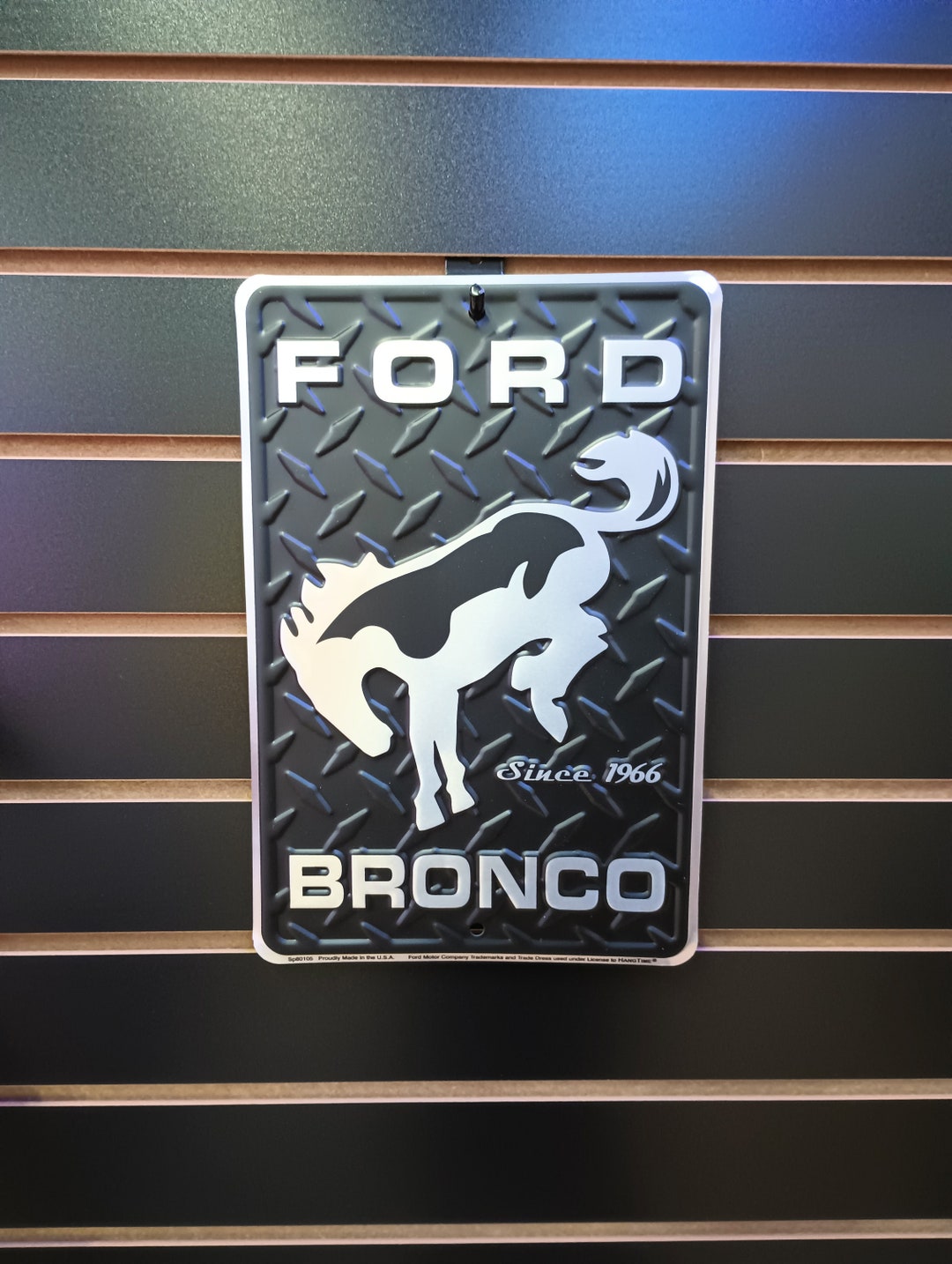 Ford Bronco Sign Ford Signs for Garage Decor for Men Housewarming Gifts ...