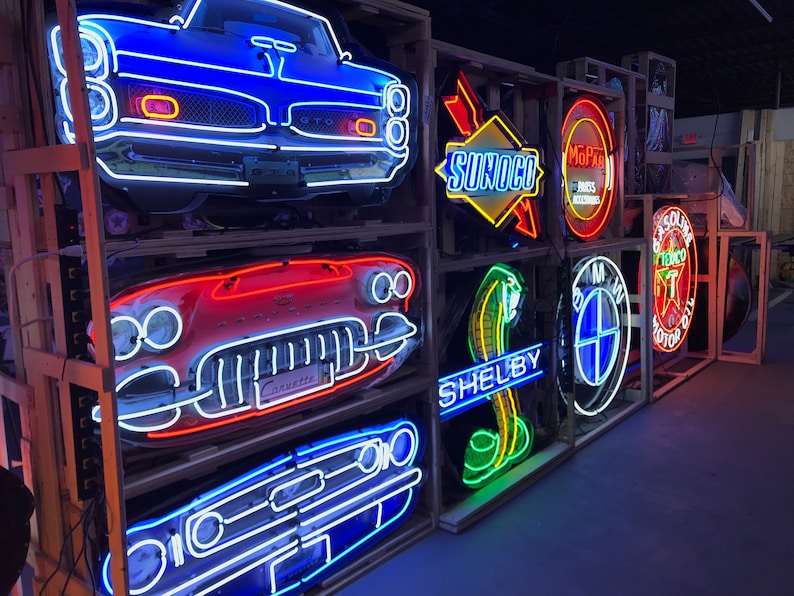 1955 Chevrolet Car Dealership Sign Retro Garage Decor for Men - Etsy