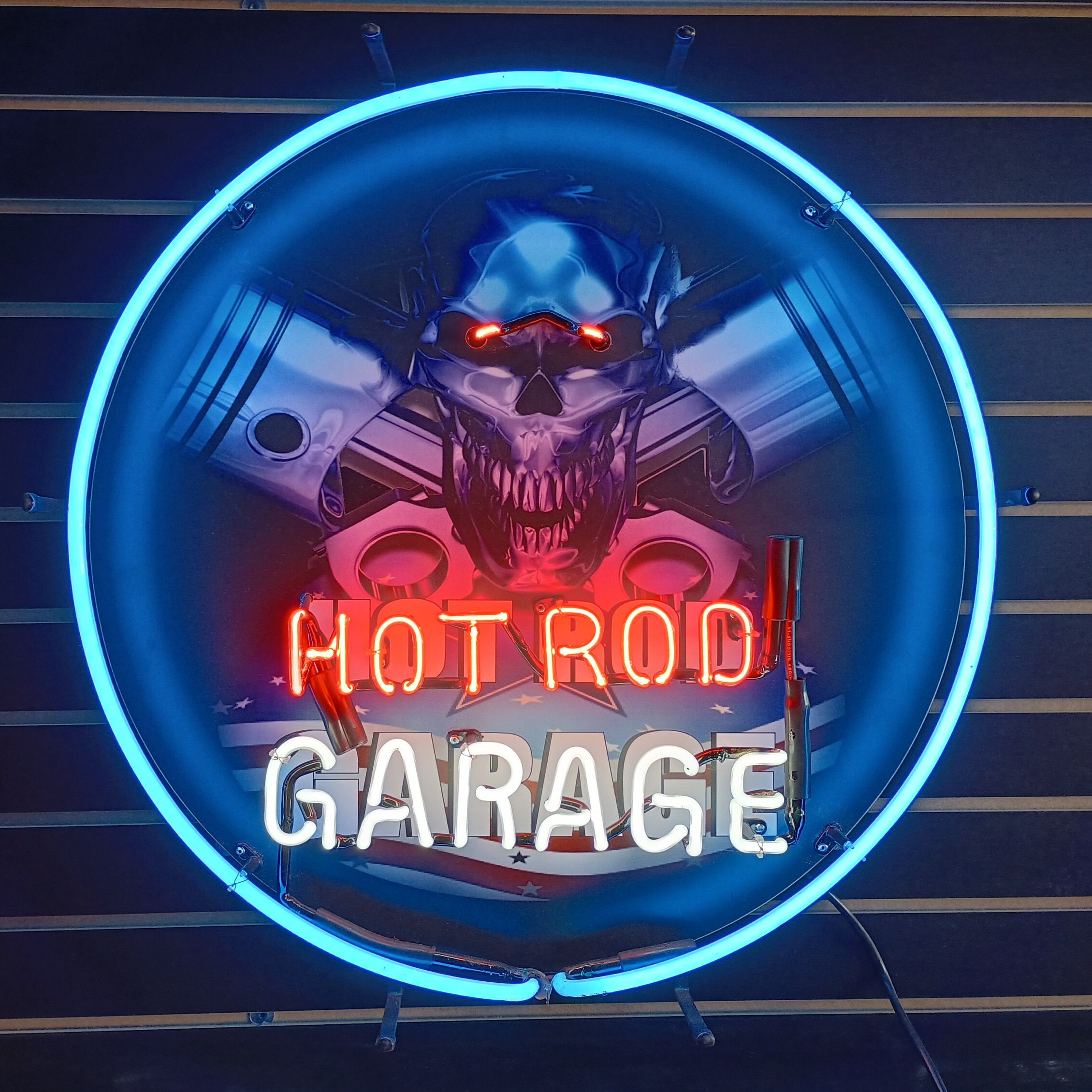 Hot Rod Garage Neon Sign