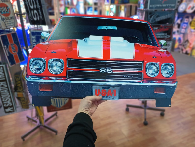PERSONALIZED 1970 Chevelle SS Front Bumper Metal Sign Custom - Etsy