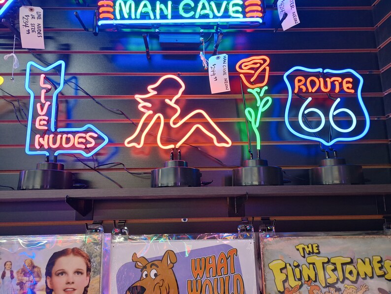 Alligator Neon Sign AUTHENTIC GLASS NEON Signs Florida Theme - Etsy